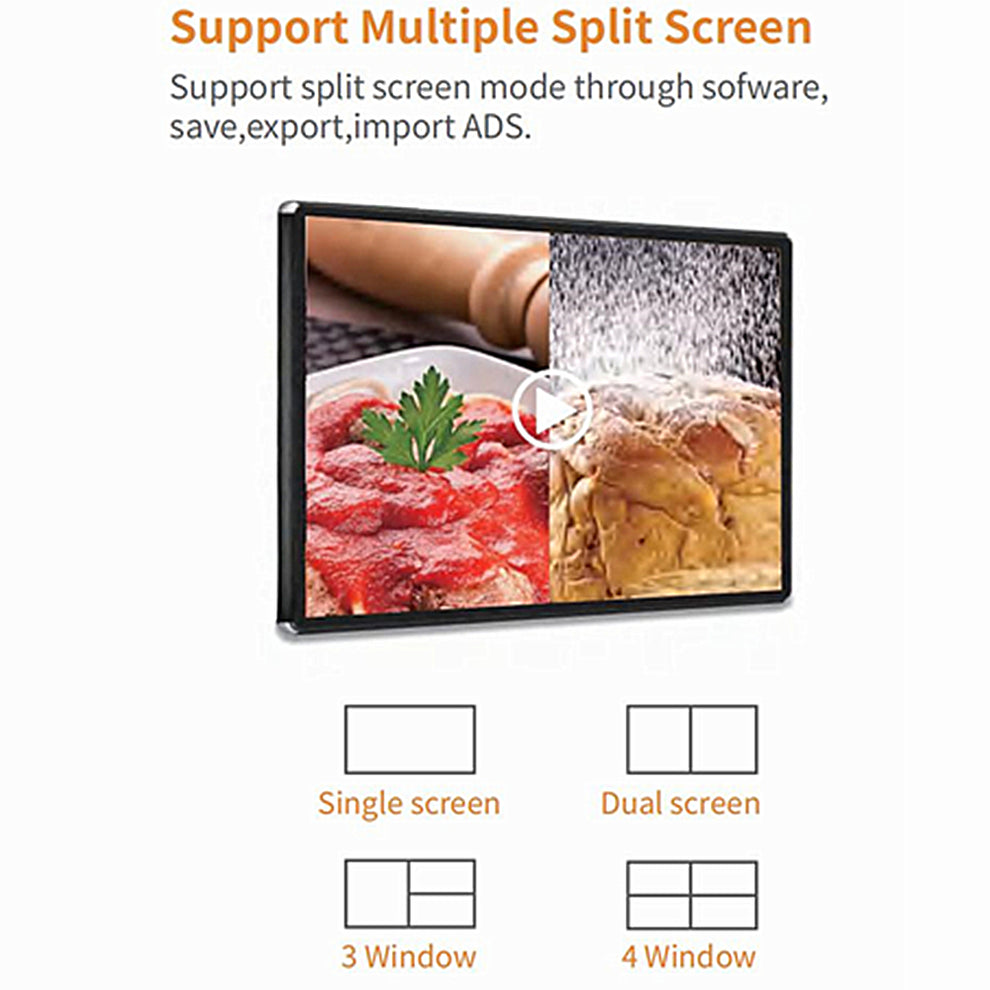 Ultra-Thin LCD Wall Mounted Display - High-Quality Digital Signage ...